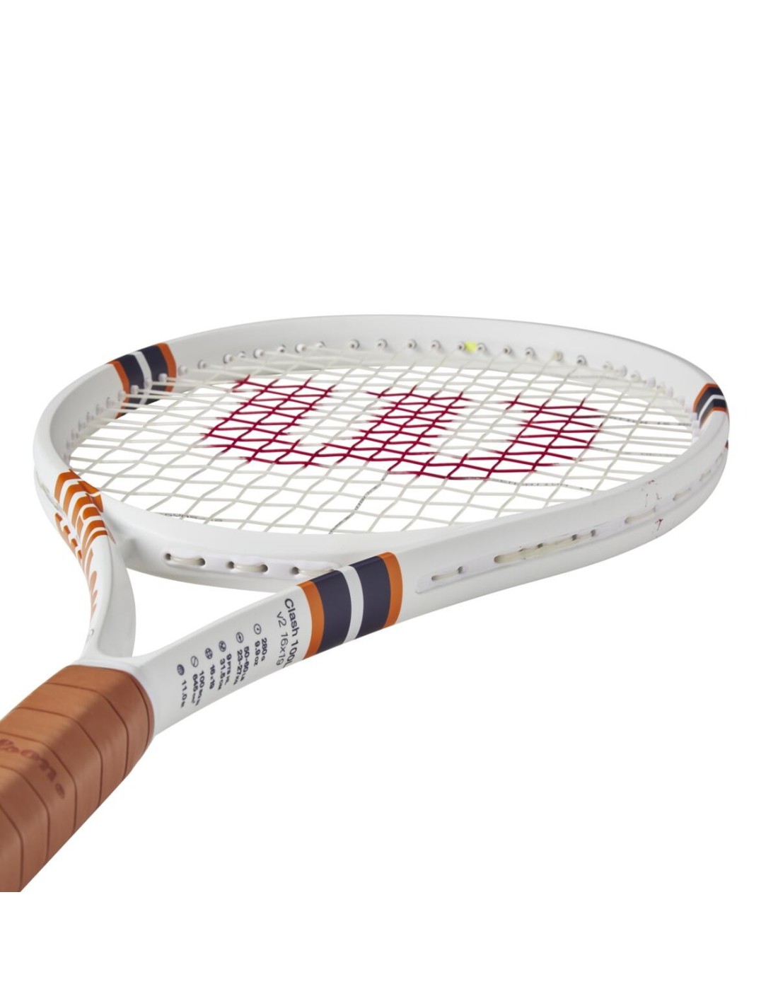 Raquette de Tennis Wilson Clash 100L V2 Roland Garros 2023 Raquette de Tennis Wilson Clash 100L V2 Roland Garros 2023